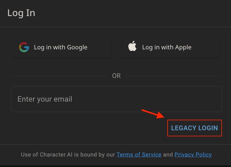Trouble logging in? We've Updated our Login Process – Character.AI