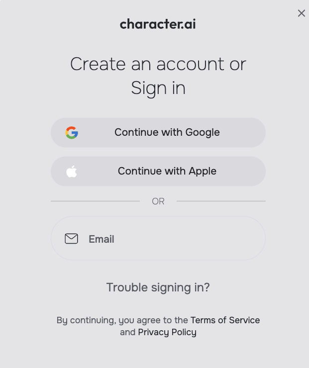 Trouble logging in? We've Updated our Login Process – C.AI Help Center
